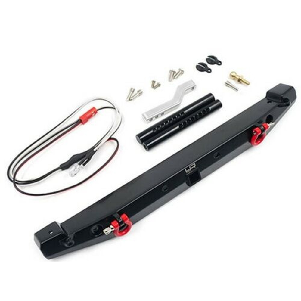 Yeah Racing Aluminum Alloy Rear Bumper w/ LED For Traxxas TRX-4/Axial ...