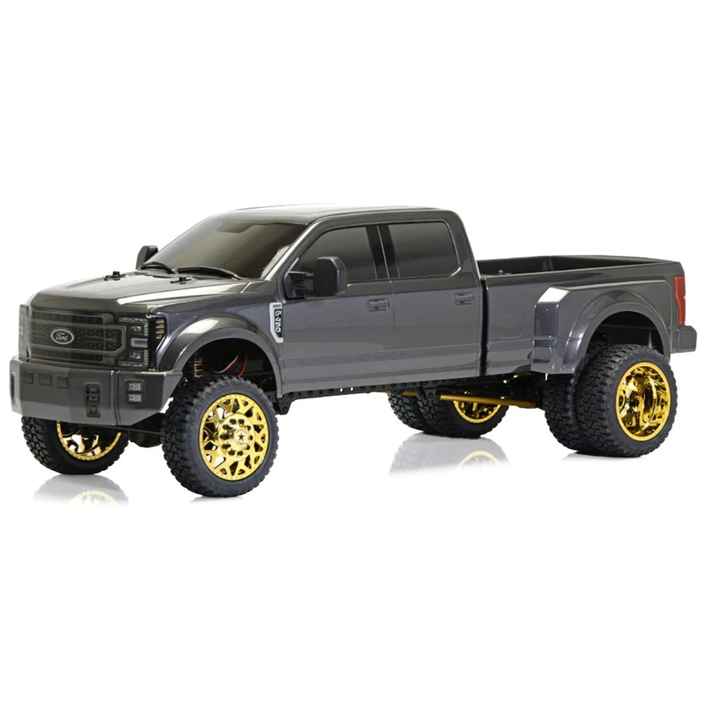 CEN Ford F450 SD V2 1/10 RTR Custom Dually Truck (Grey Titanium) w/2 ...