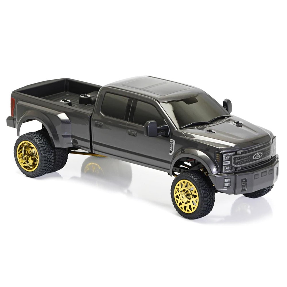 CEN Ford F450 SD V2 1/10 RTR Custom Dually Truck (Grey Titanium) w/2 ...