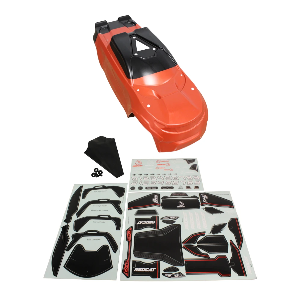 Redcat Racing Kaiju EXT Copper Body Shell w/ Roof Skid Kit (RER14655 ...