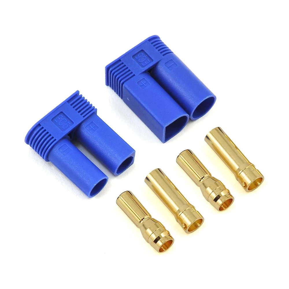 ProTek RC EC5 Connector Set (1 Male/1 Female) (PTK-5051) - Discount RC ...