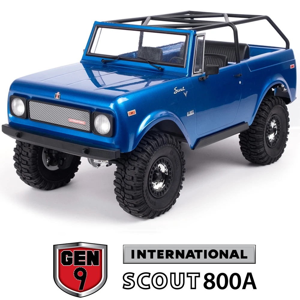 Redcat GEN9 1:10 RTR Trail Truck International Harvester Scout 800A ...