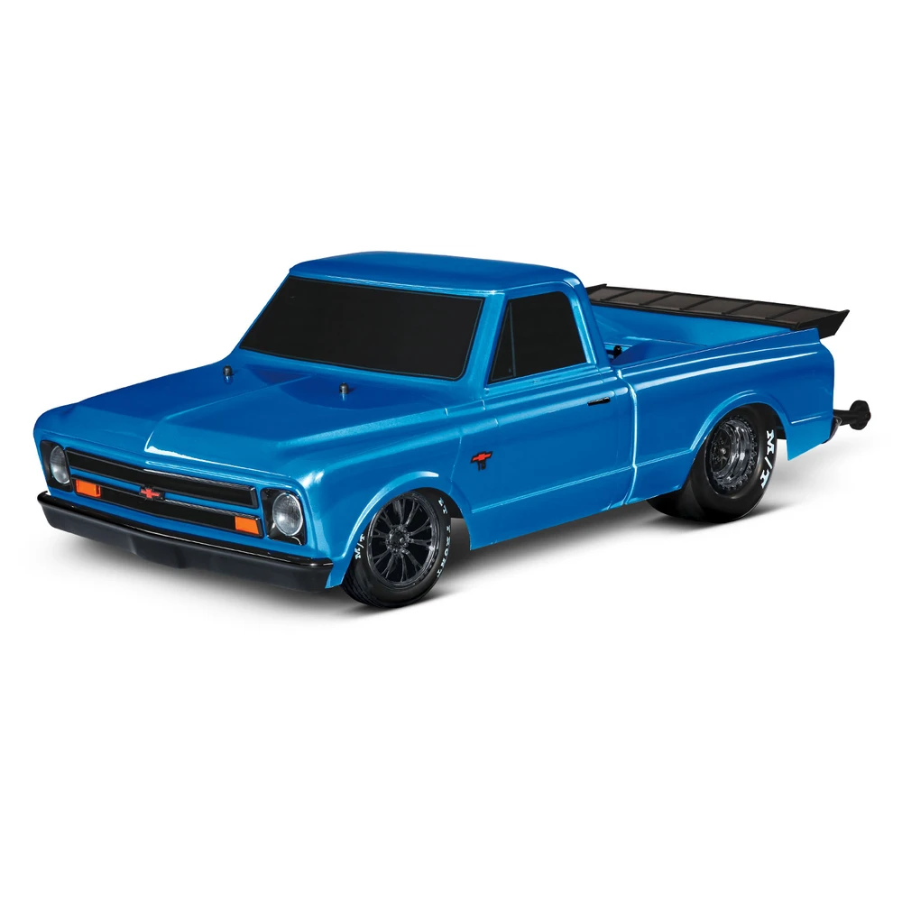 Traxxas Drag Slash w/ Chevrolet C10 Body (Metallic Blue) - Discount RC ...