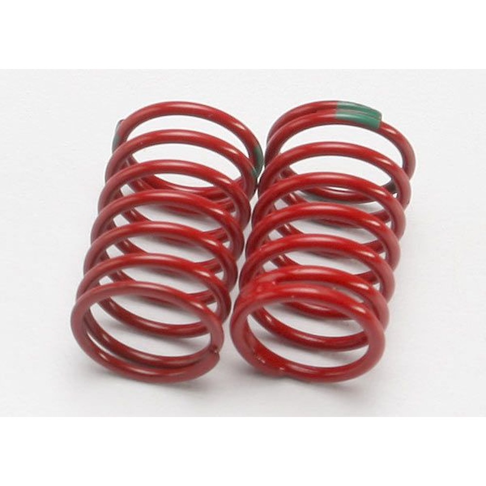 Traxxas 1/16 Red GTR Springs (Green 1.92 Rate) (7146) - Discount RC Parts