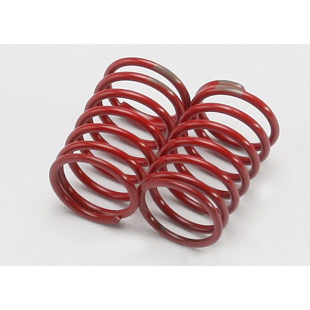 Traxxas 1/16 Red GTR Springs (Tan 2.06 Rate) (7147) - Discount RC Parts