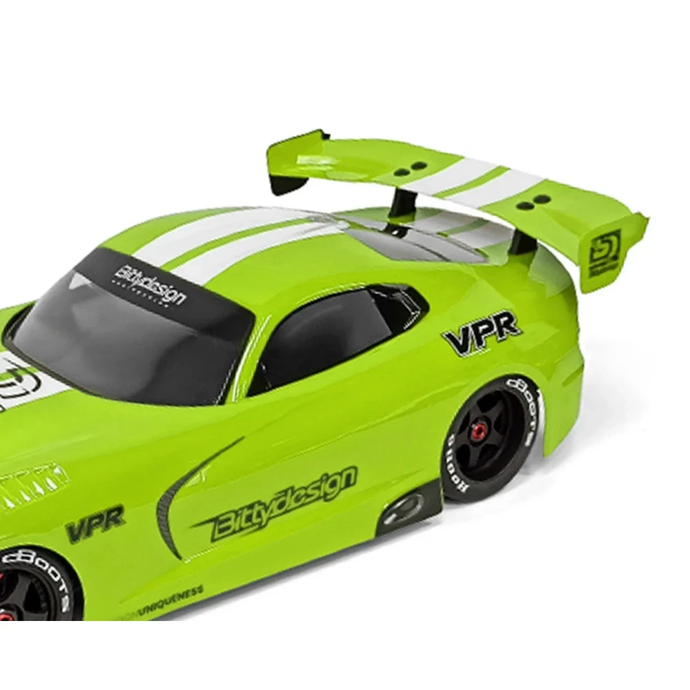 Bittydesign VPR Drag Racing Wing Set (Clear) - Discount RC Parts
