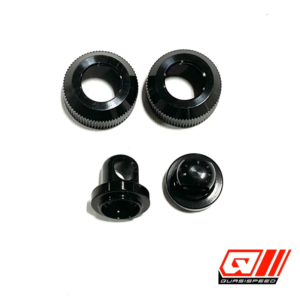 Quasi Speed Small Bore 2-Piece Shock Cap - Discount RC Parts
