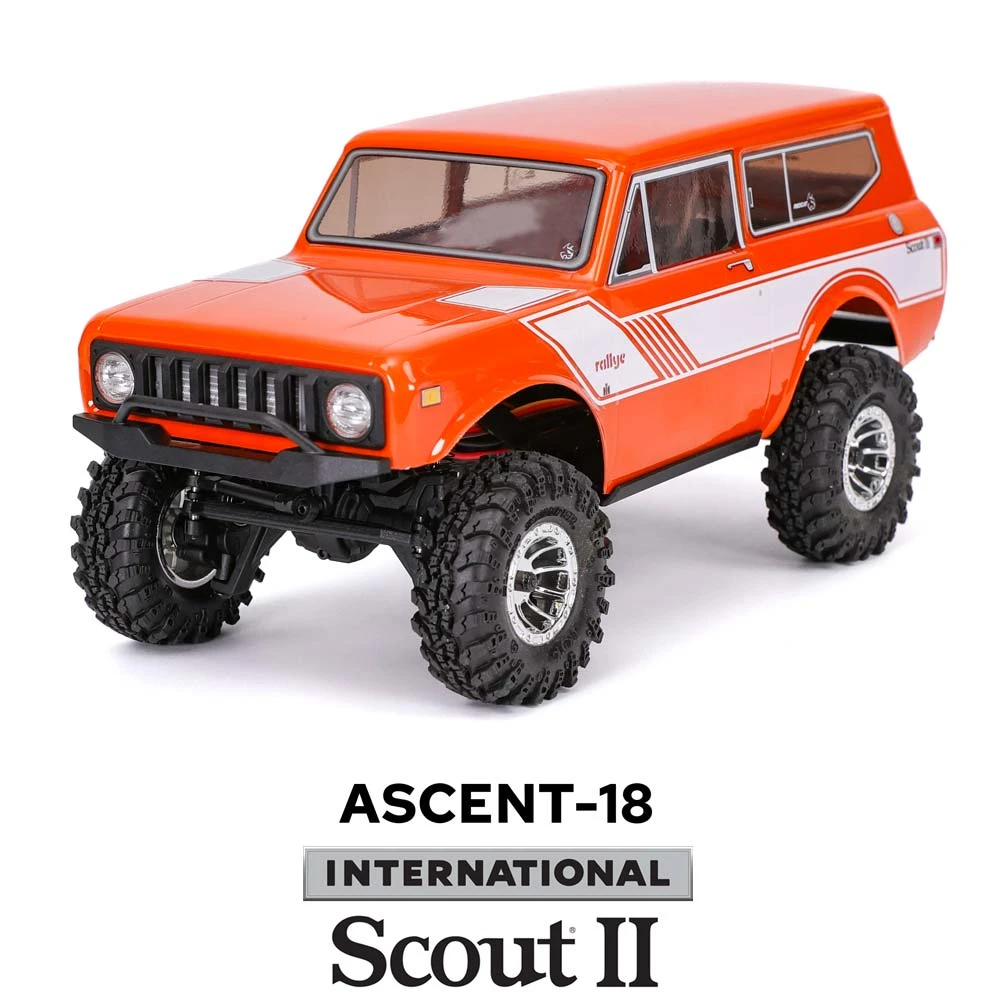 Redcat Ascent-18 International Scout II 1/18 Scale Mini Rock Crawler ...