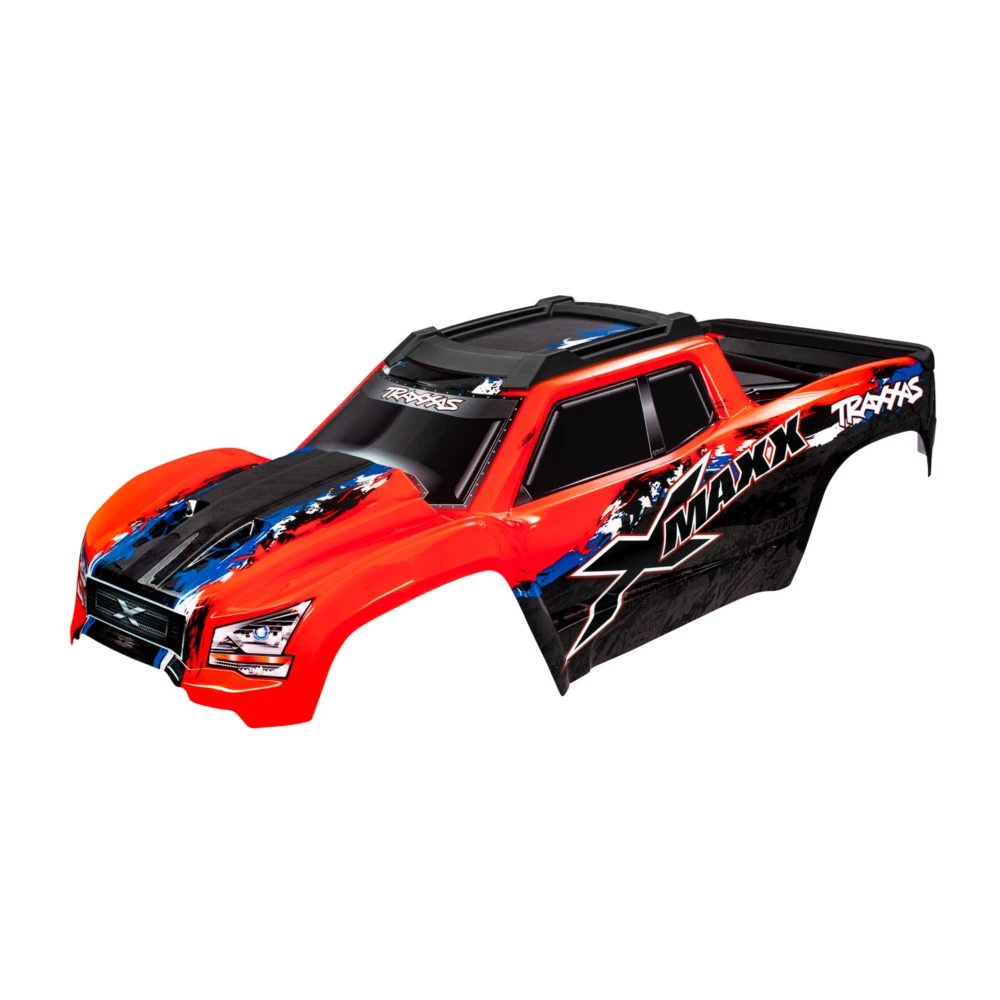 Traxxas X-Maxx Complete Painted Body Shell (Red) - Discount RC Parts