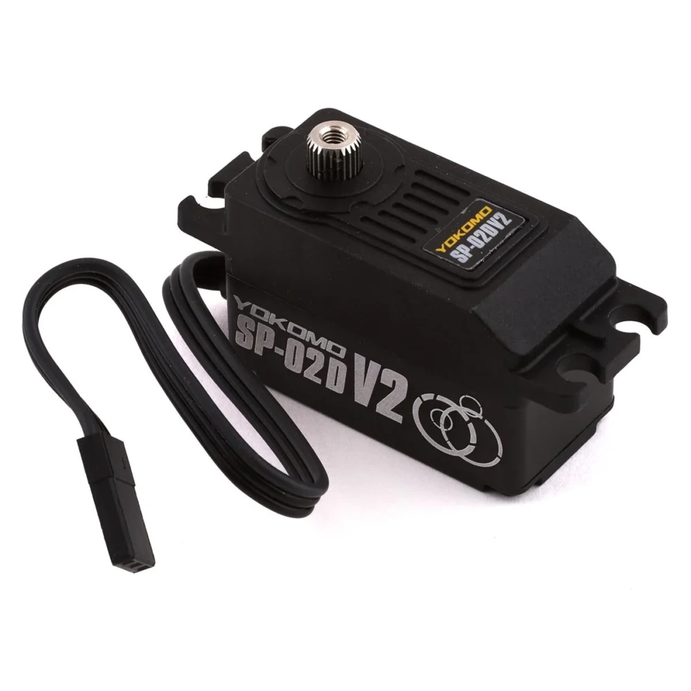 Yokomo SP-02D V2 RWD Digital Low Profile Drift Servo (Black) - Discount RC Parts