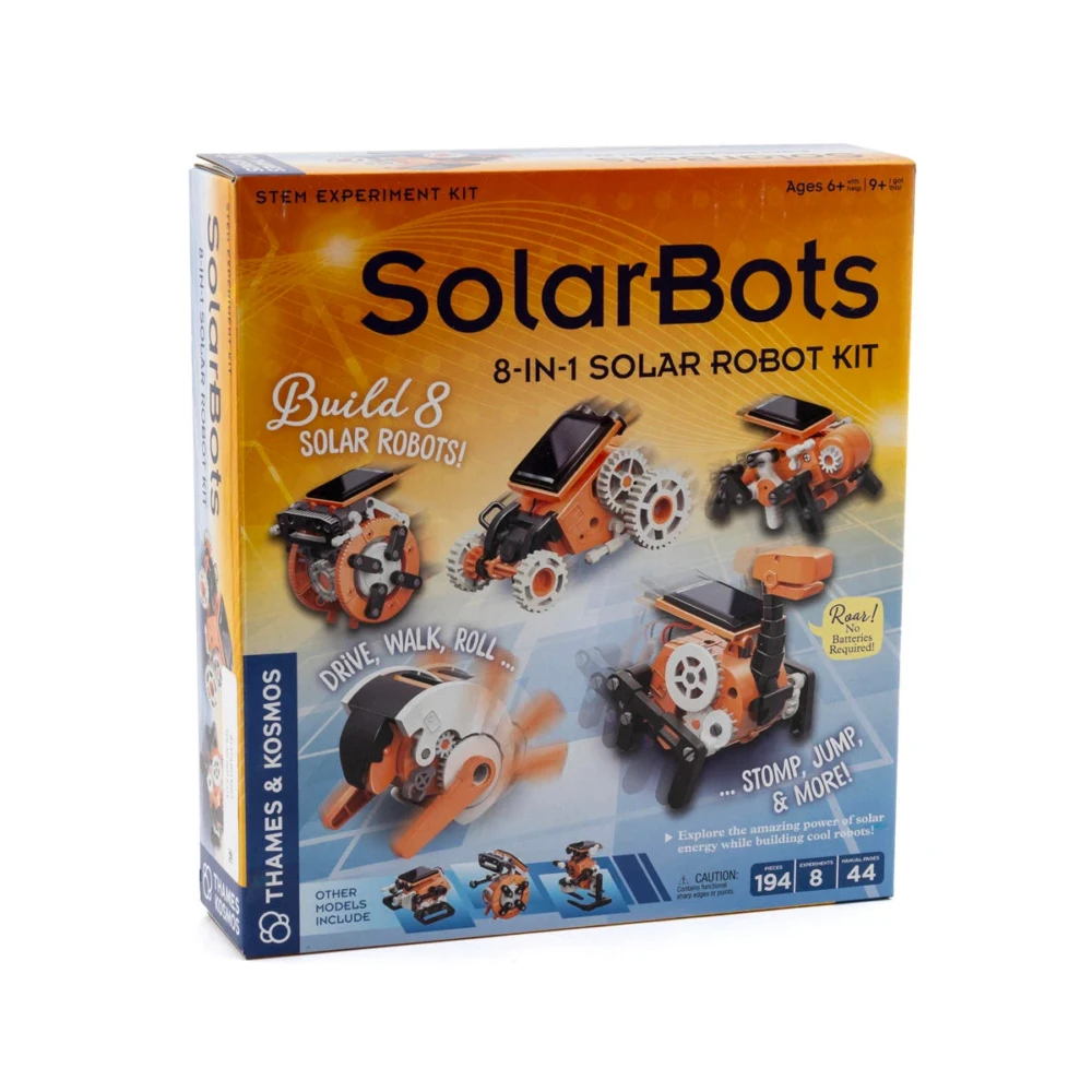Thames & Kosmos SolarBots 8-in-1 Solar Robot Kit - Discount RC Parts