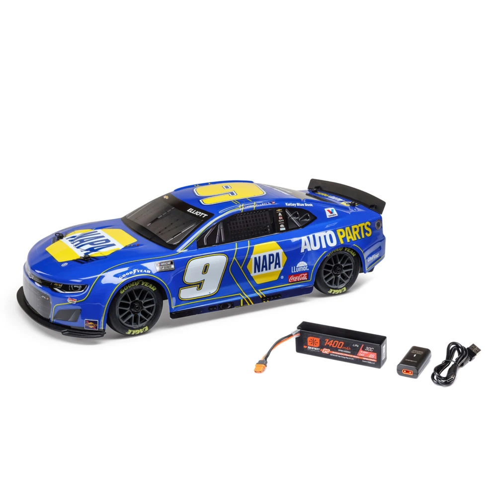 Losi NASCAR Chase Elliot Chevrolet Camaro ZL1 1/12 AWD RTR On-Road ...