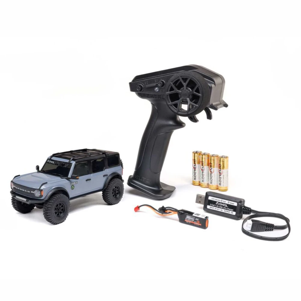 Axial SCX30 Ford Bronco 1/30 RTR Micro Rock Crawler Gray